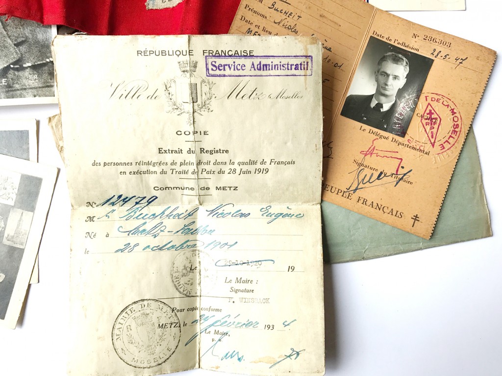 Brassard FFI – Forces Françaises de l’Interieur – Guerre 39/45 – Metz ...