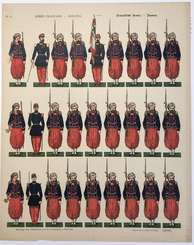 31 Petits Soldats de Strasbourg – Zouaves de Ligne 1872 – Planche ... 31 Petits Soldats de Strasbourg – Zouaves de Ligne 1872 – Planche ...