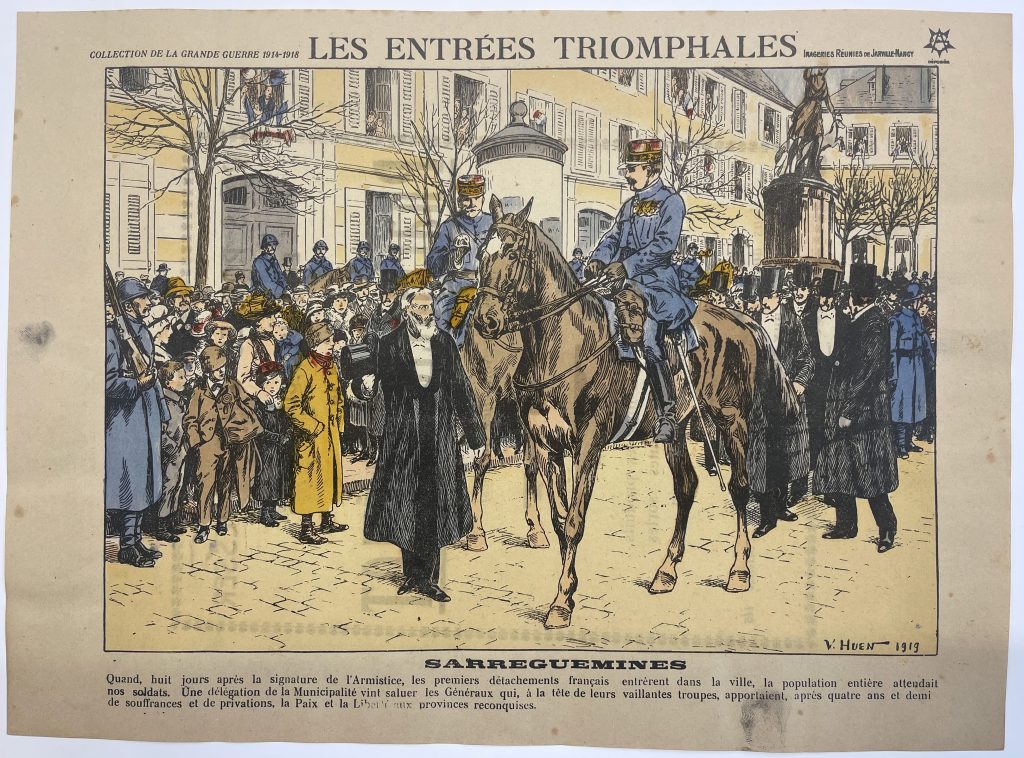 Les Entrées Triomphales – Victor Huen – Illustration – Guerre 1914-1918 ...